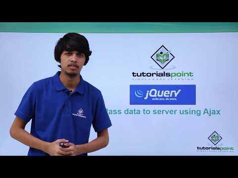 JQuery - Pass Data to Server Using Ajax