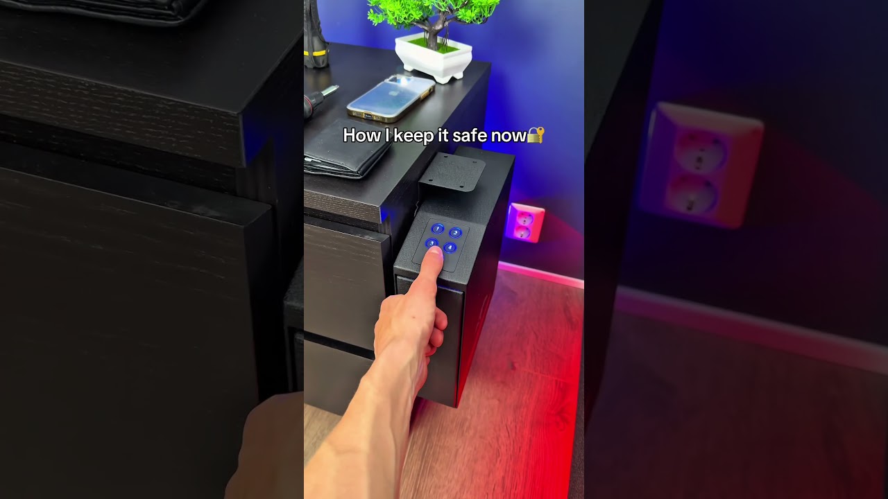 Don’t overcomplicate it🤫 #secure #safe #homesecurity