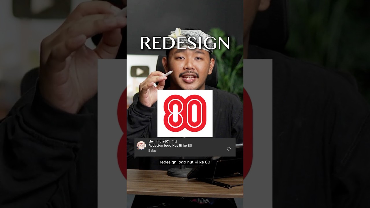 HUT RI Ke-80? #Senimanbocahlogo #hutri80 #trending