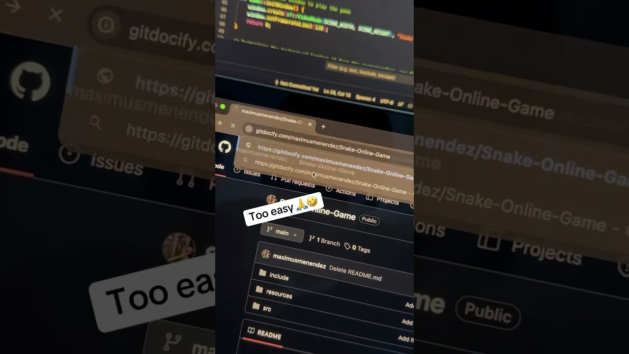 GitDocify is the tool I to document my coding projects  #tech #github #javascript #csmajor  #dev