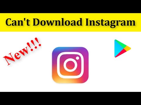 How To Fix Can't Download Instagram On Google Playstore || Android & Ios