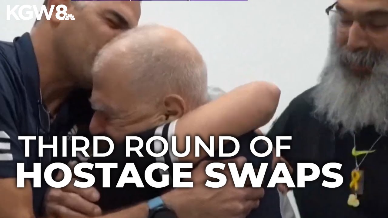 Israel, Hamas complete third round of hostage swap