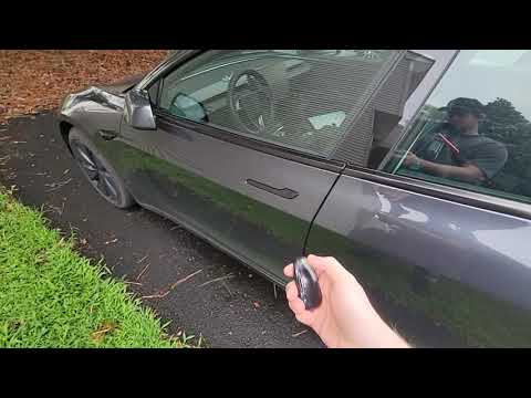 Remote Open Doors in Tesla Model 3/Y with Keyfob