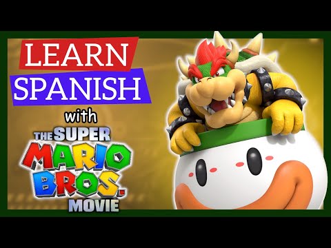 Spanish immersion with Super Mario Bros 🎮💫 Spanish lessons with subtitles - Super Mario