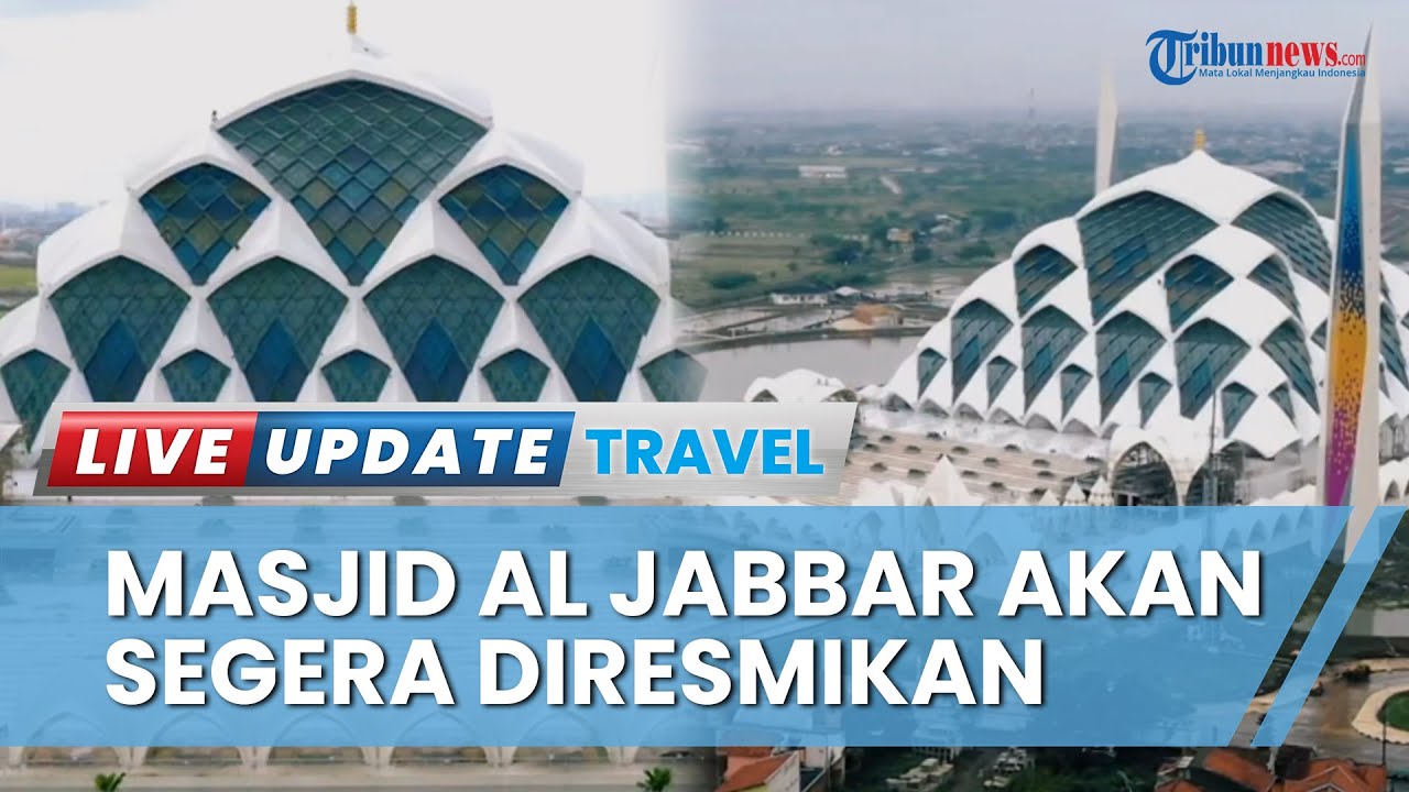Masjid Terbesar di Jawa Barat Hasil Rancangan Ridwan Kamil Bakal ...