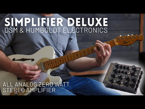 DSM&HUMBOLDT SIMPLIFIER、最初のゼロワットステレオアンプ DSM&HUMBOLDT SIMPLIFIER、最初のゼロワットステレオアンプ