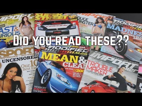 History of Tuner Magazines: PART 1 Super Street, Import Tuner and More!