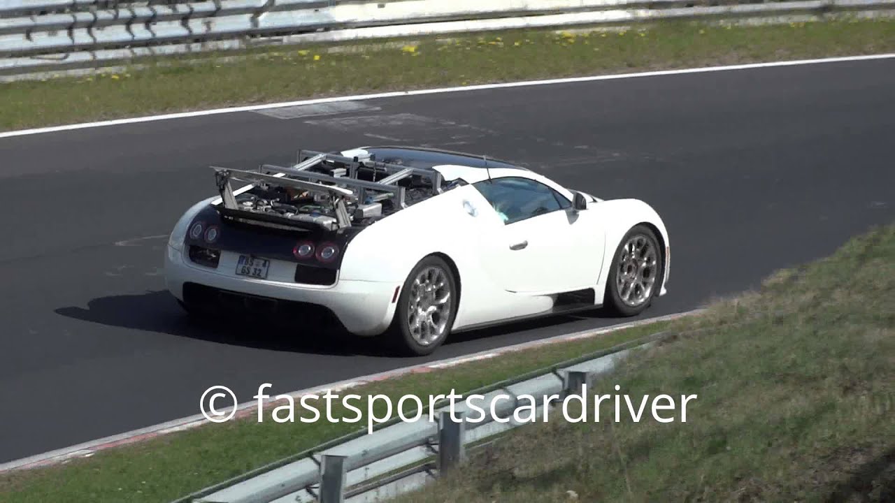 Bugatti Veyron Test Mule Seen at the Nurburgring - autoevolution