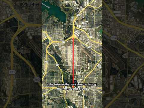 Dallas's Terrible Airport Freeway Layout #geography
