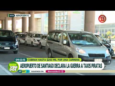 Aeropuerto declara guerra a taxis piratas | Bienvenidos