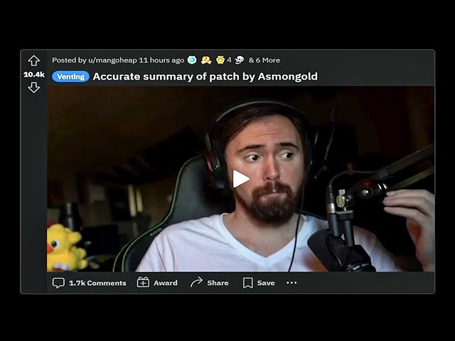 "Diablo 4 has been downranked": Asmongold comments on Diablo 4's falling Metacritic score after ...