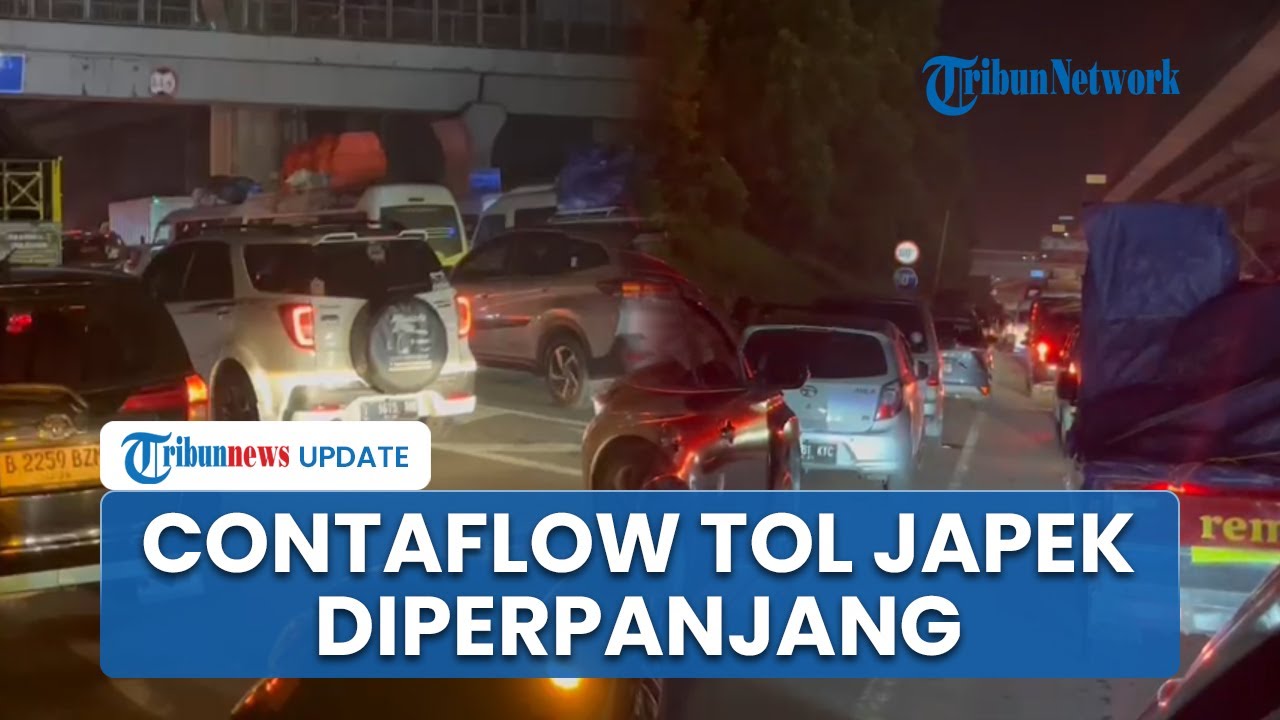 Contraflow Tol Japek Diperpanjang dari KM 47-KM 70 Arah Cikampek, One Way Sampai Tol ...