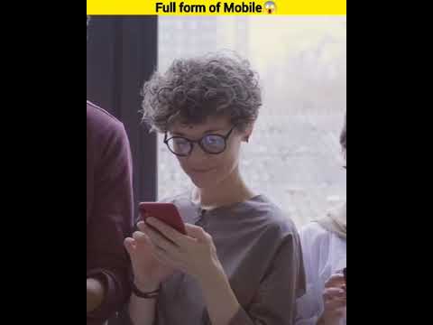 What is the full form of MOBILE?🤔