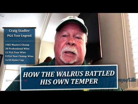 The Walrus Craig Stadler Battled His Own Temper On Way To Masters Win