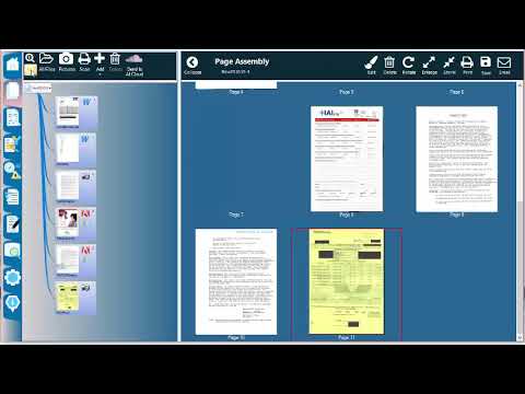 How to merge PDF, Word, and Scanned Image Files into a new PDF