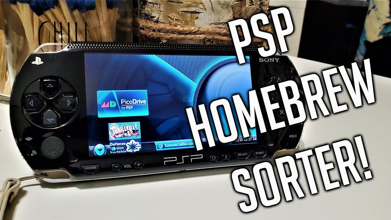 HomeBrew Sorter - Best App to Organize Your Games - PSP Tutorial