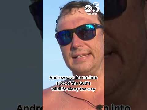 Pensacola man swims 20 miles across Gulf Coast for charity