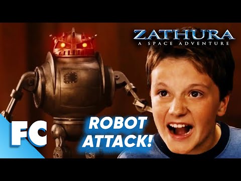 Zathura | Robot Attacks Danny And Walter Scene | Free HD Sci-Fi Fantasy Adventure Movie Clip | FC
