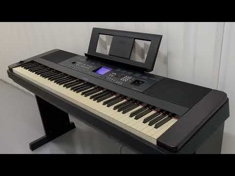 Yamaha DGX-650 digital piano keyboard arranger in black stock number 24088