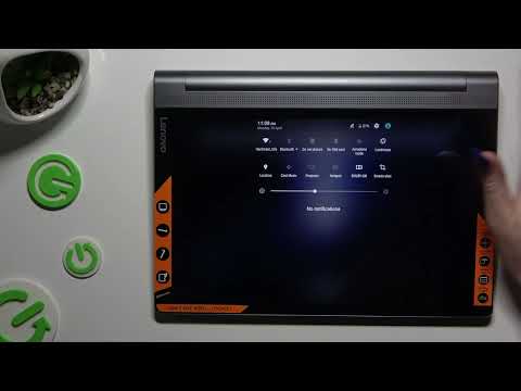 Lenovo Yoga Tab 3 Pro - How to Turn On / Off Auto Rotate Screen? Landscape & Portrait Mode!