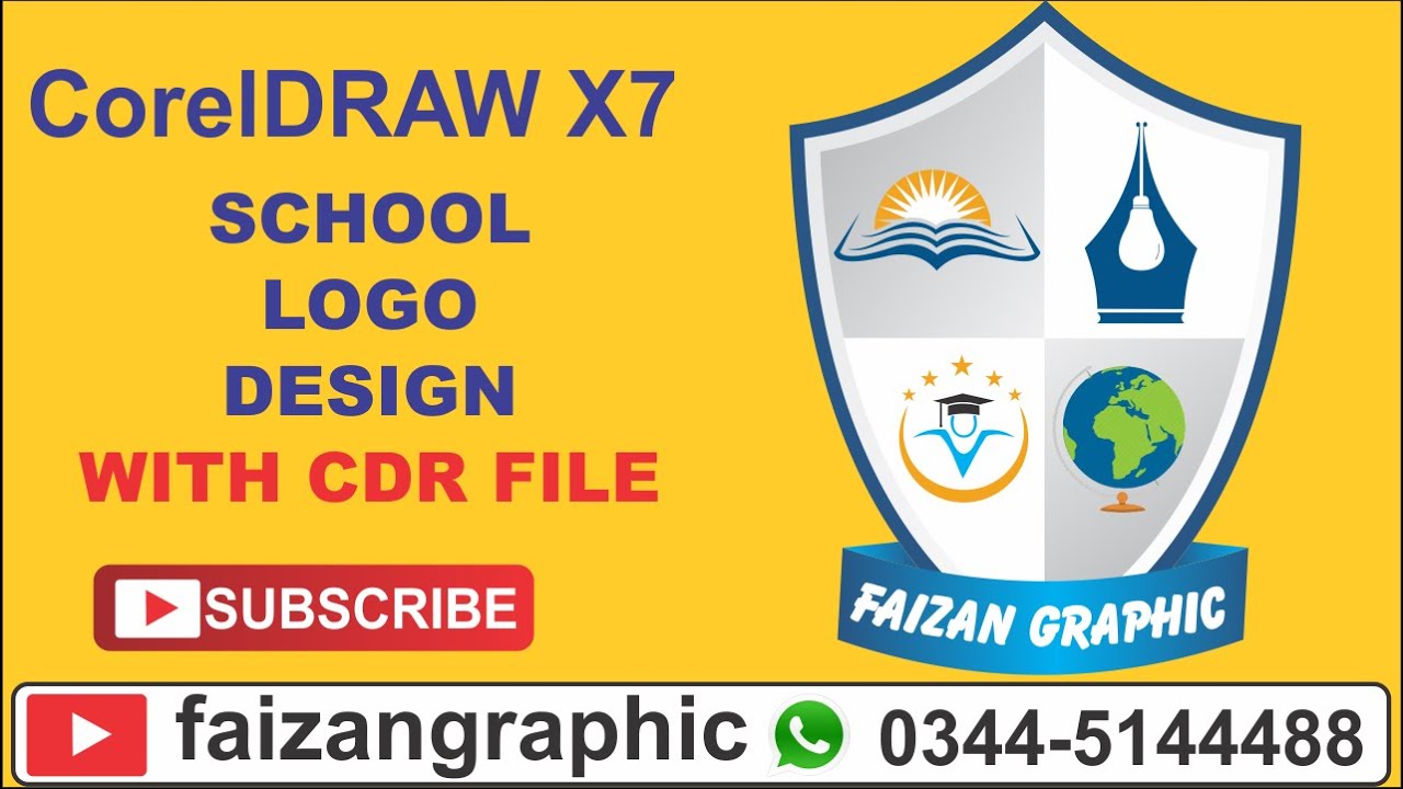 #School Logo. #Education Logo.#CDR logo # Download Cdr file