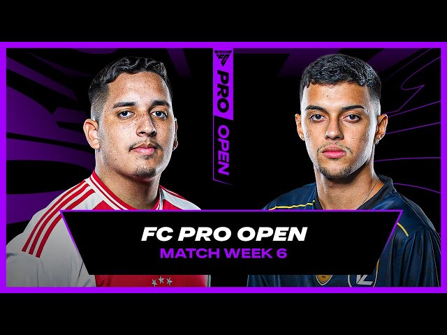 EA FC 24 Pro Open Match Week 6 - Fixtures, results, Pro Live player ...