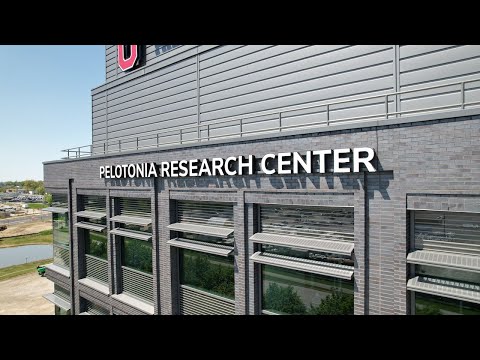 Ohio State's Pelotonia Research Center sign installed | OSUCCC – James