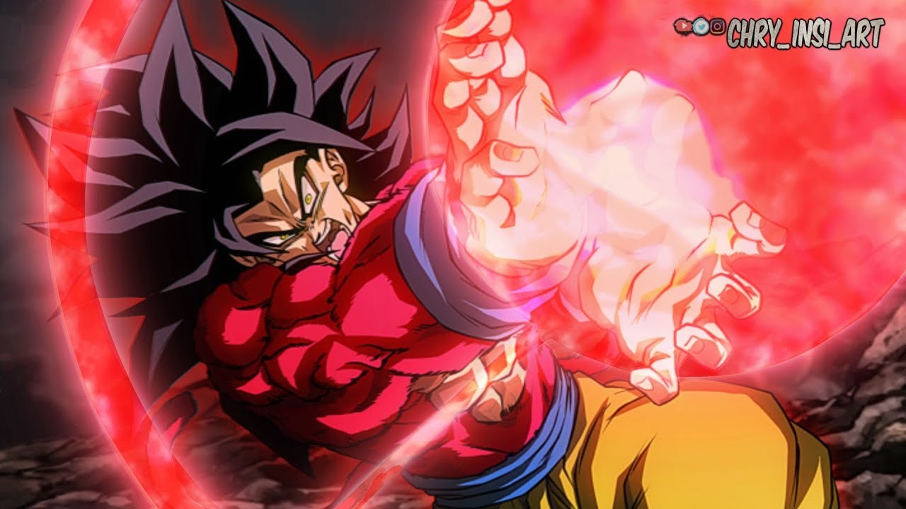 Enter Super Saiyan 4 Vegito