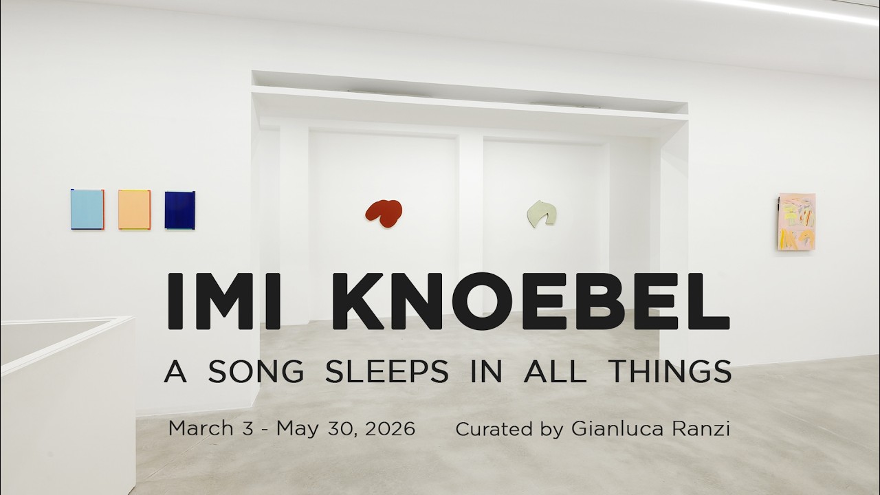 IMI KNOEBEL exhibition curated by Gianluca Ranzi | Dep Art Gallery 2026
