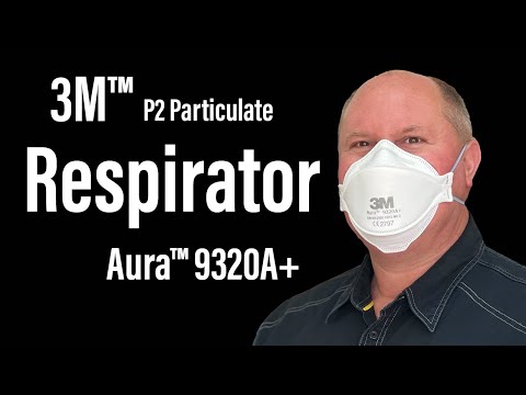 N95 Mask - 3M 9320A+ Aura Particulate Respirator, FFP2, Unvalved Mask ...