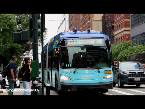 MTA New York City Bus: 2019 New Flyer XE60 Xcelsior CHARGE Articulated 4952 on the M34 SBS.