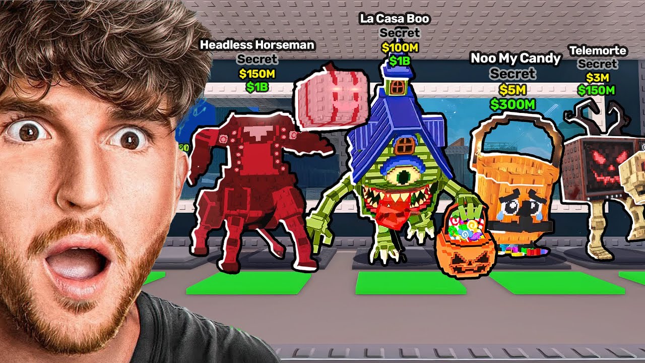 I Stole The 12 Newest SPOOKY BRAINROTS!