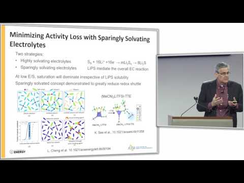 Kevin Zavadil - A Materials-Based Redesign of the Lithium-Sulfur Battery
