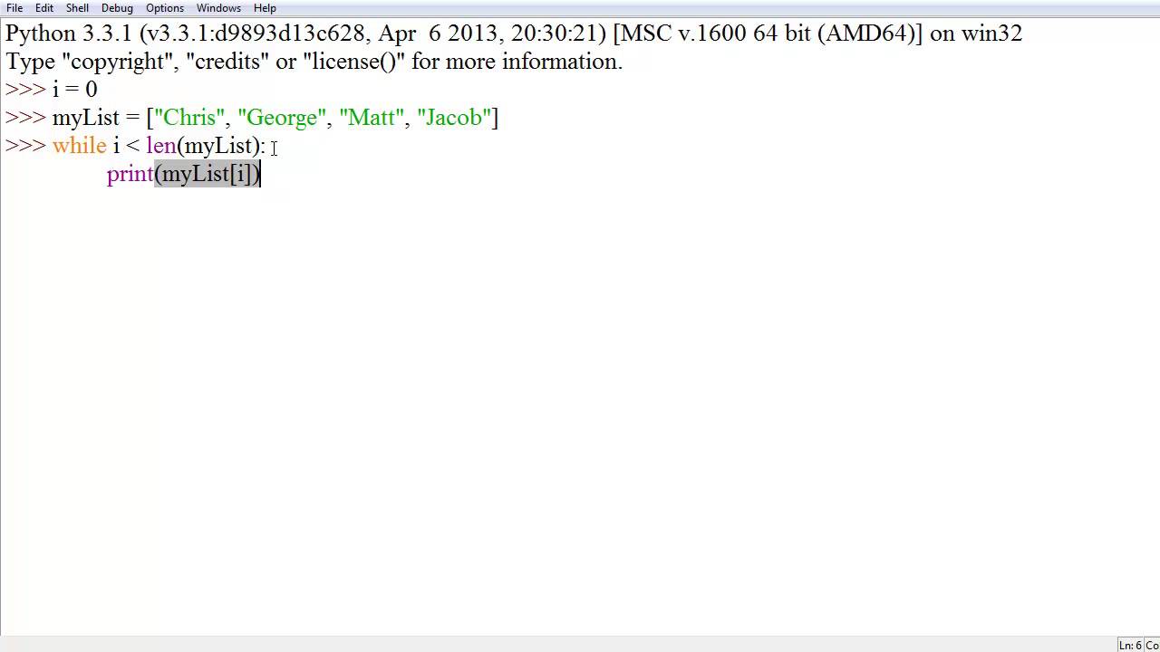 Python 3 Tutorial 9: While Loops