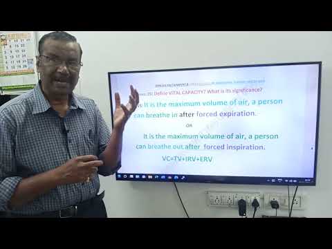 118:VITAL CAPACITY-Definition &Significance. VSQ::Sr.Zoology . Unit-IB-