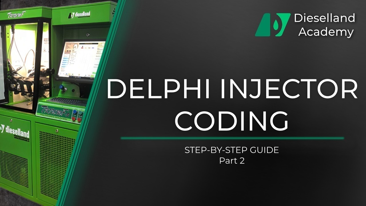 DIESELLAND ACADEMY|Part 2. Delphi injector coding step-by-step guide.