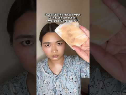 all u need is 1 #plouise makeup wipe (infused w aloe vera & squalane) for an instant glow