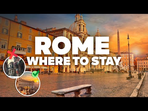 WHERE TO STAY IN ROME! Best Areas and Budget Hotels!