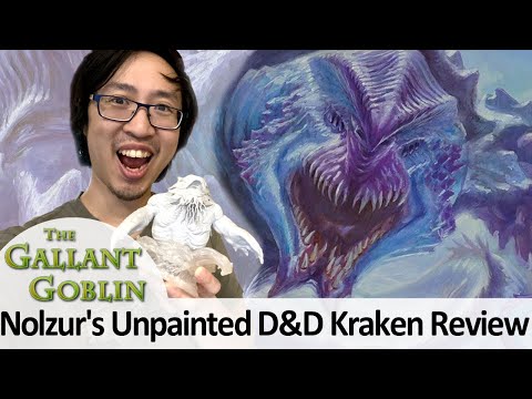 Kraken Unpainted Mini - D&D Nolzur's Marvelous Miniatures - WizKids