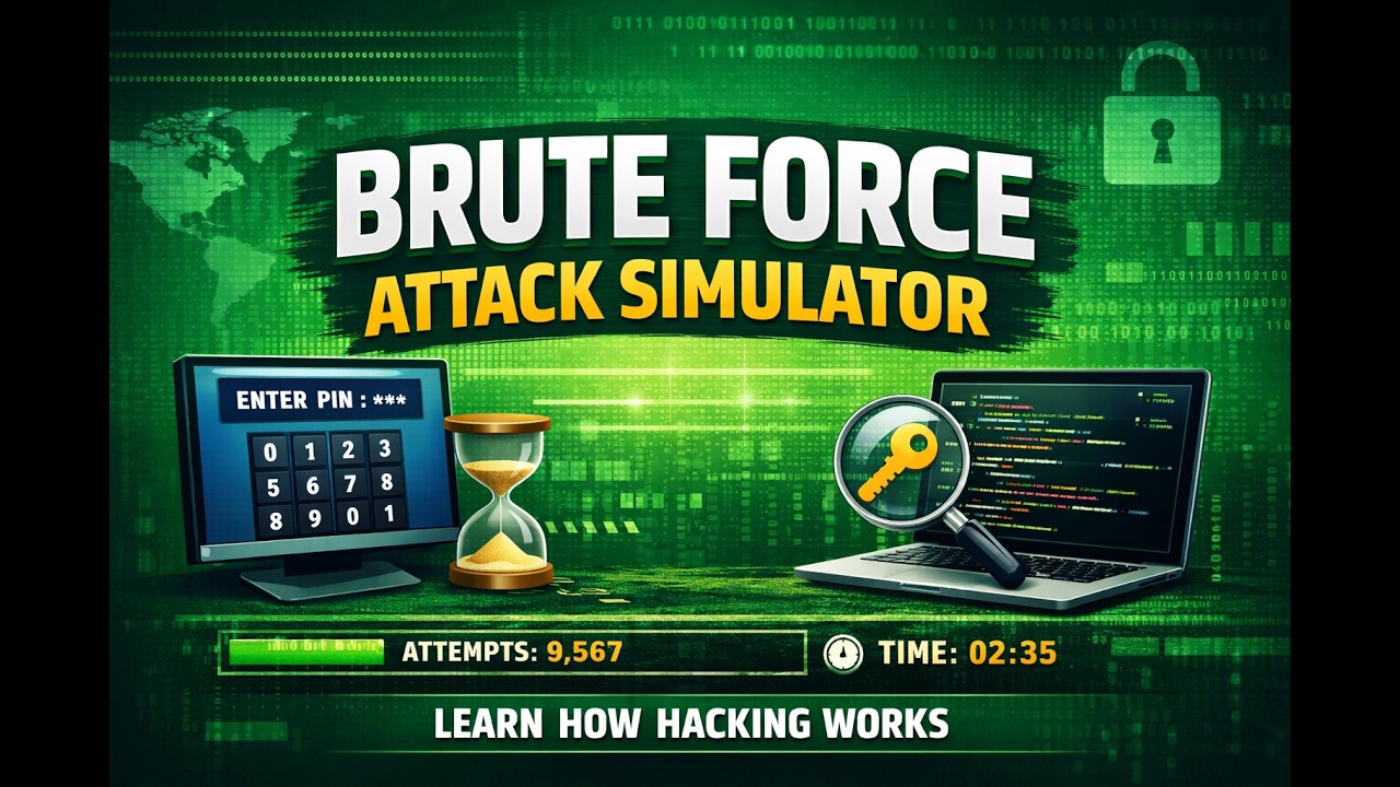 How Brute Force Password Attacks Actually Work | Python Demo