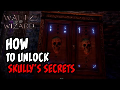 How to unlock Skully's Secret Cupboard - Waltz of the wizard tutorial