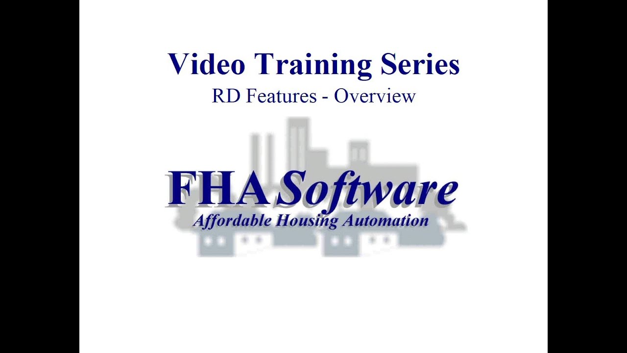 RD Features - Overview