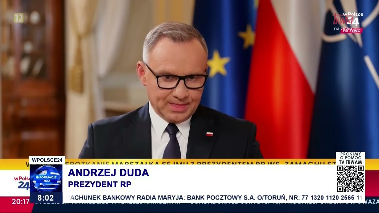 W przyszłym tygodniu odbędzie się spotkanie prezydenta A. Dudy z Szymonem Hołownią. Rozmowa ma ...