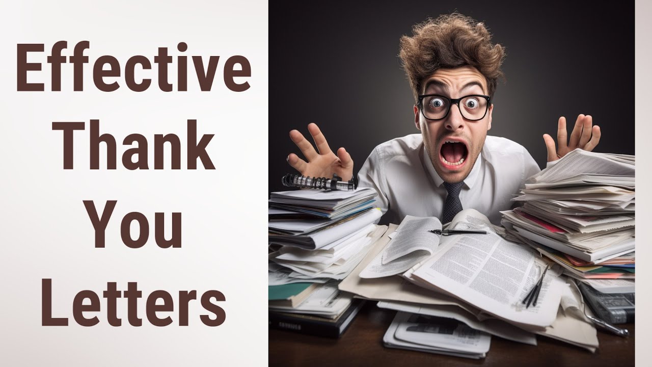 Writing Effective 'Thank You' Letters for Event Attendance