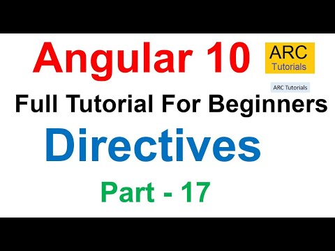Learn Angular 10 Tutorial 17 Directives in Angular | Angular 10 Tutorial For Beginners - Mind Luster