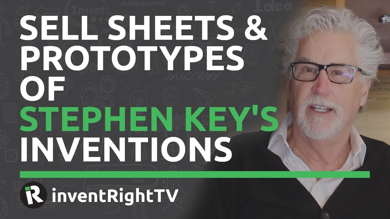 Sell Sheets & Prototypes of Stephen Key's Inventions