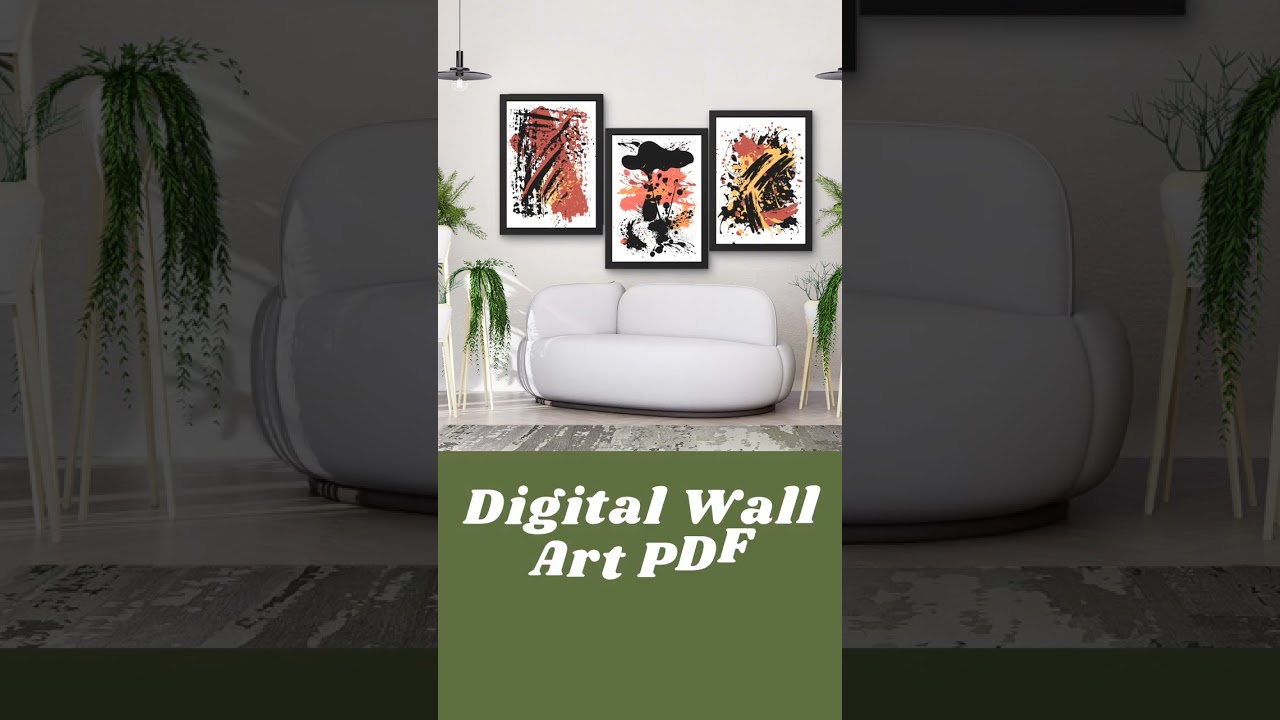 Digital wall art PDF format @BokysMedia