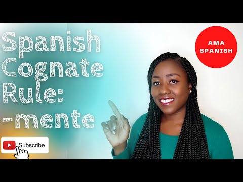 Wonderful Spanish Cognate Rule: '-mente' | Spanish Lesson For Beginners | Ama Spanish