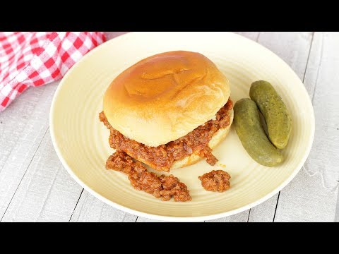 Homemade Sloppy Joes Recipe