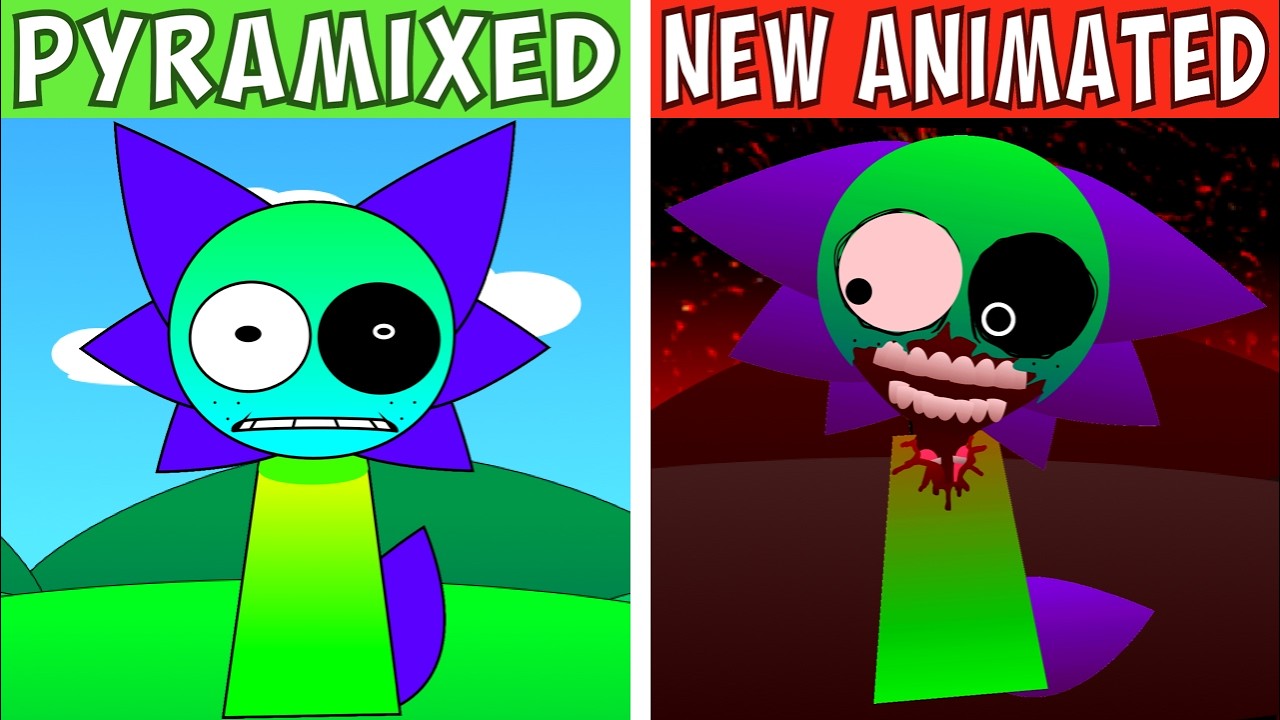 Incredibox Sprunki | UPDATE Pyramixed VS NEW Animated